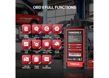 THINKDIAG 2 OBD2 Diagnostic Scanner Bluetooth5.0 with CAN-FD