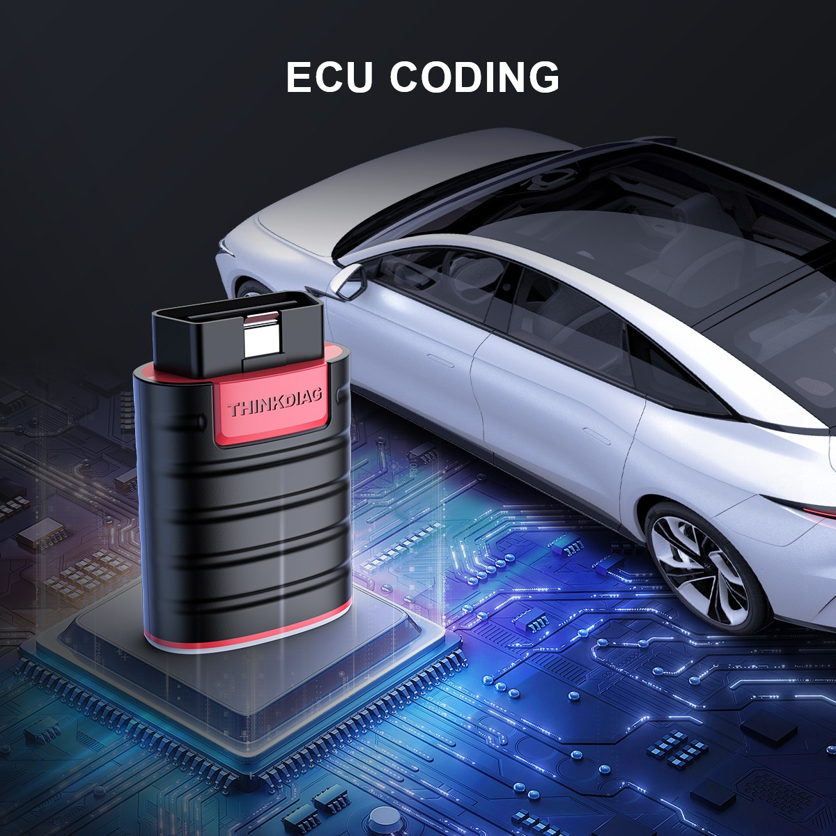 THINKDIAG OBD2 Scanner Bluetooth OE Level Diagnostic Tools Version ...